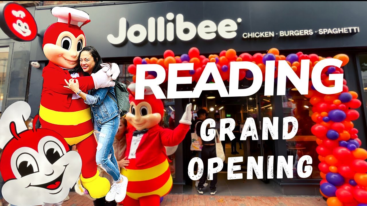 JOLLIBEE READING || GRAND OPENING - YouTube