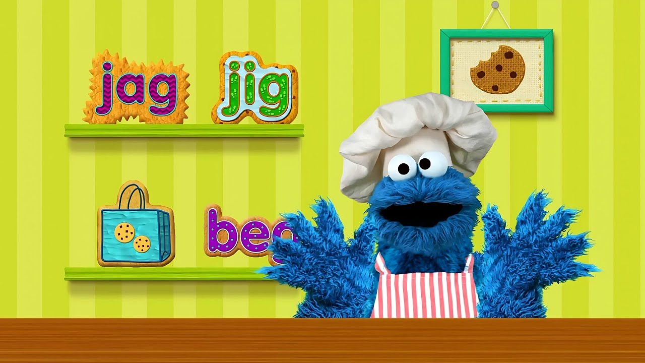 Sesame Street : Alphabet Kitchen Of Cookie Monster || 02 - YouTube