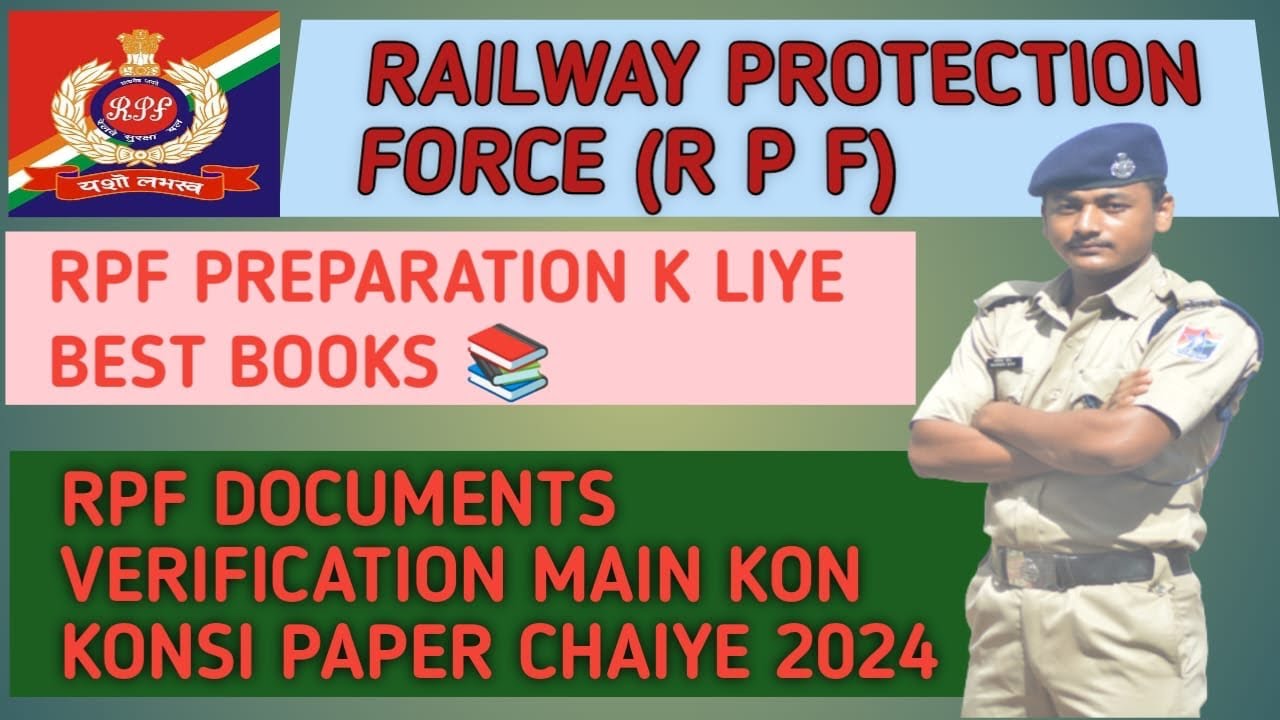 RPF PREPARATION K LIYE BEST BOOKS II RPF DOCUMENTS VERIFICATION MAIN ...