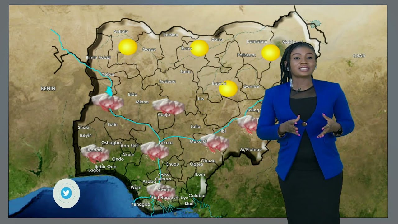 NIGERIAN WEATHER FORECAST 10/11/2021 WITH THEODORA ETIM - YouTube