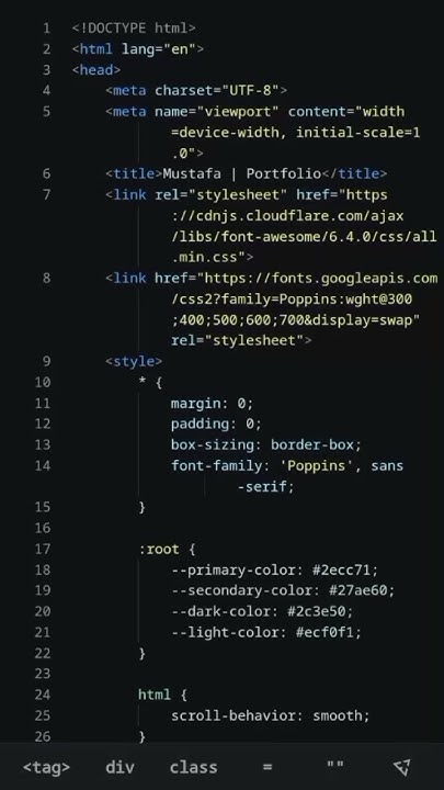 Personal portfolio#deepseek #chatgpt #ai #webdevelopment #programming #coding #usa #uk #pakistan ...