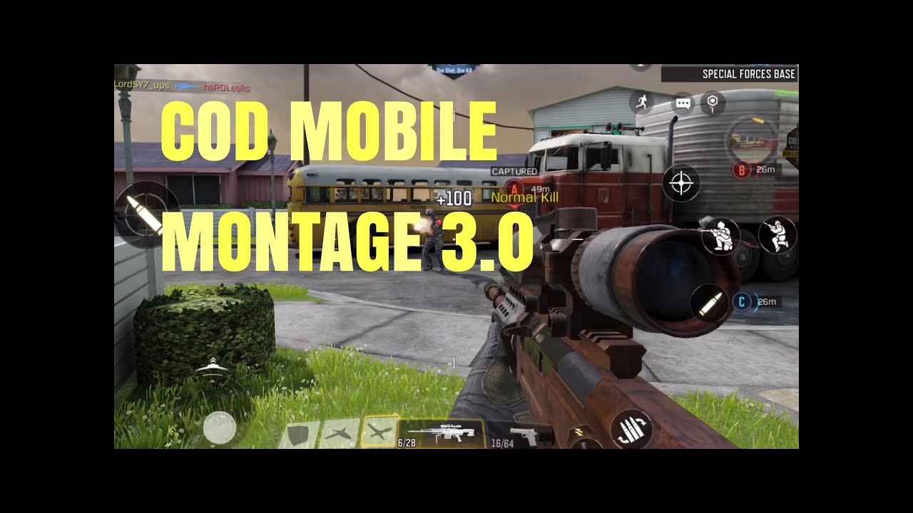 COD MOBILE MONTAGE 3.0 - YouTube