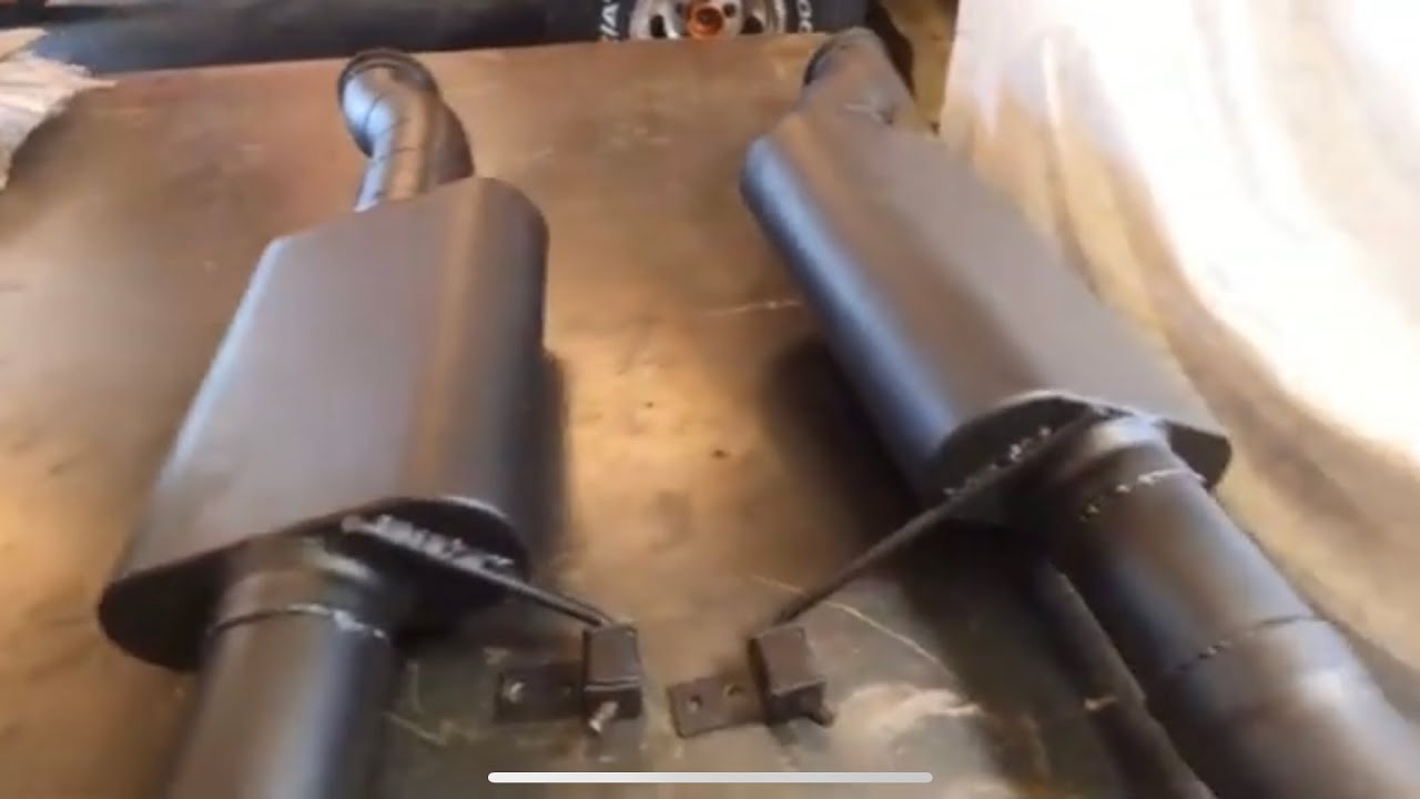 1966 Ford F100 PreRunner Exhaust Part 2 - YouTube