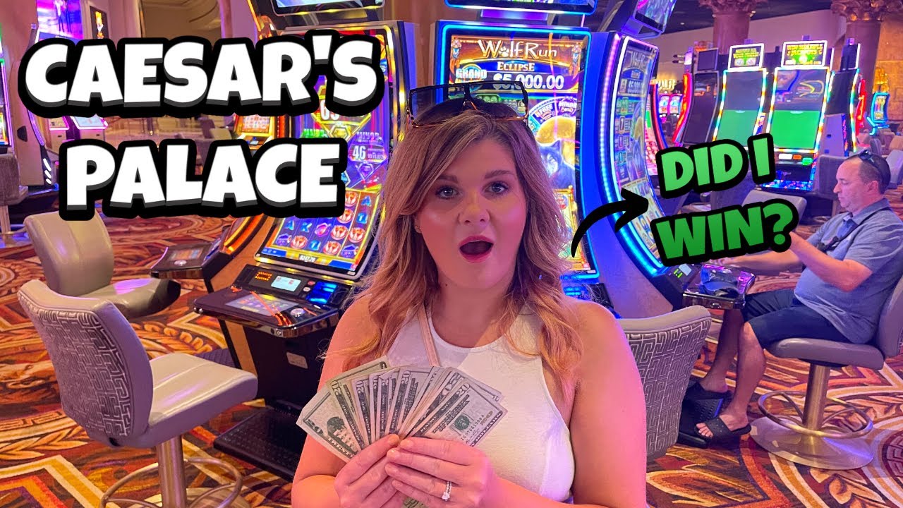 I Put $100 in a Slot at Caesar's Palace in Las Vegas 😵 Here's What ...