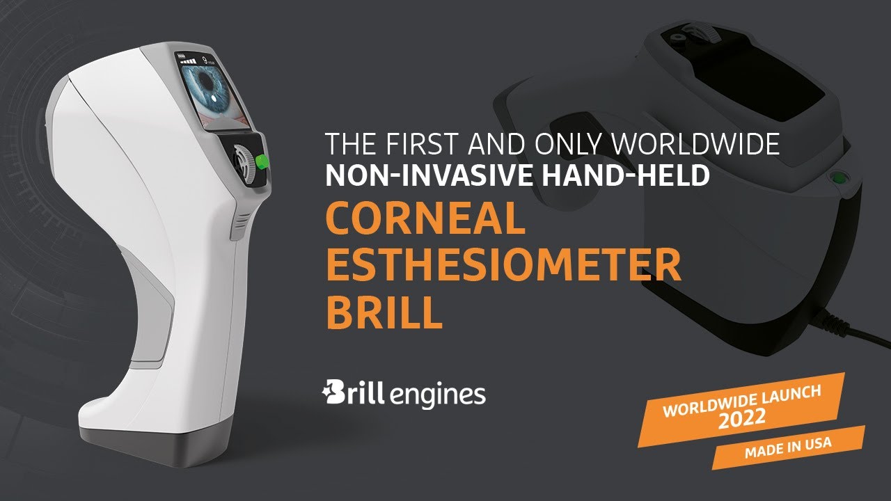 Corneal Esthesiometer Brill - First Portable, Non-Invasive, hand-held ...