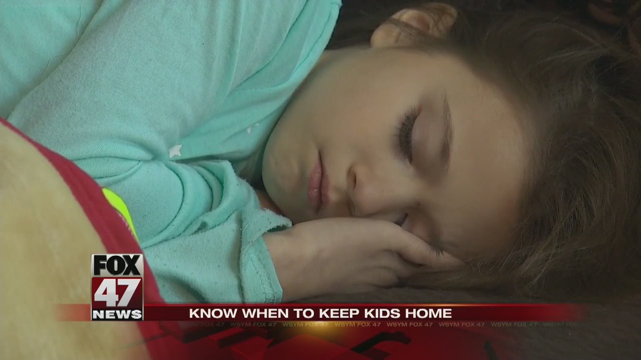 When to keep sick kids home from school - YouTube