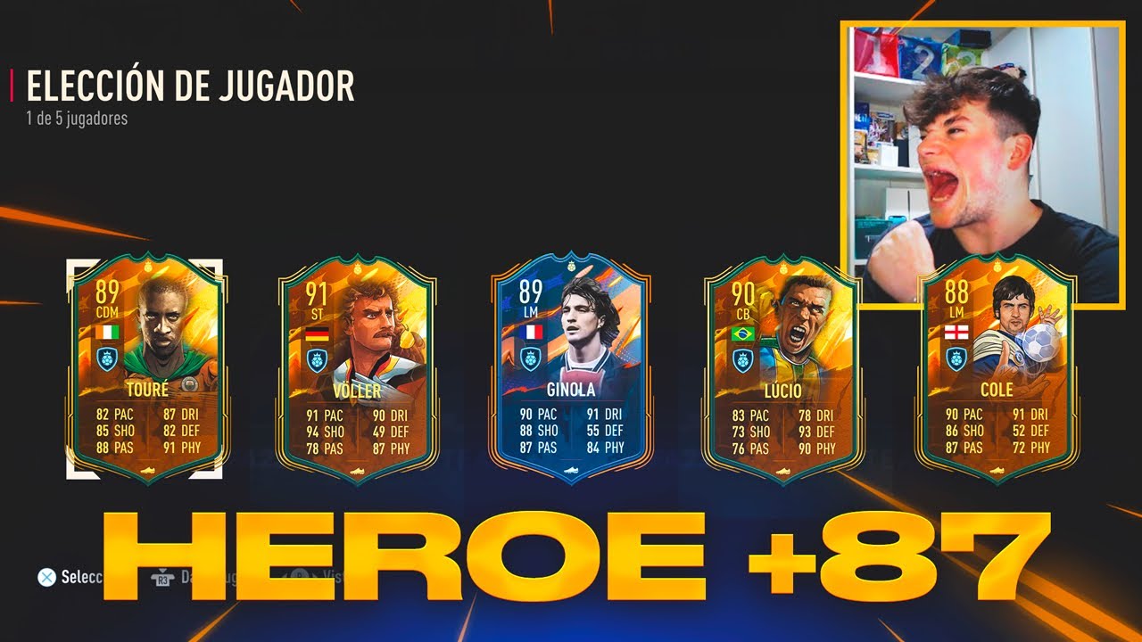 ¡ABRO mi SBC *ELECCIÓN de HÉROE Básico o de la FIFA WORLD CUP 87+* Y ME ...