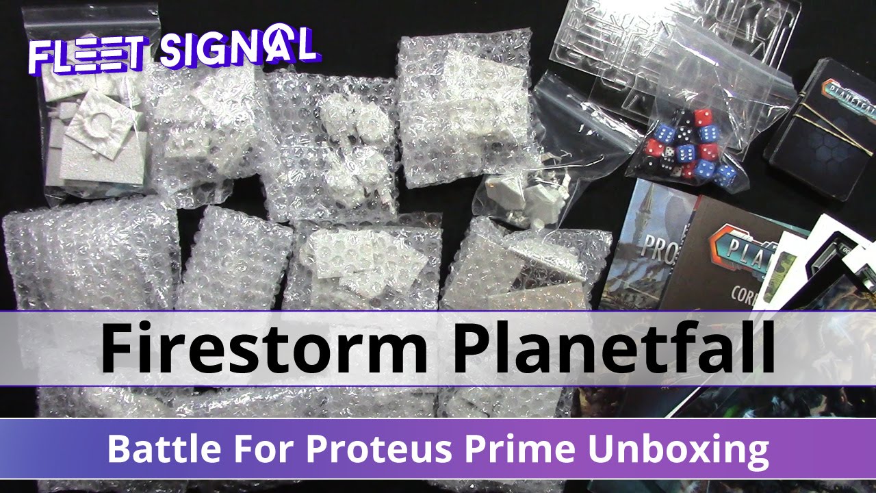Firestorm Planetfall: Battle For Proteus Prime Unboxing - YouTube