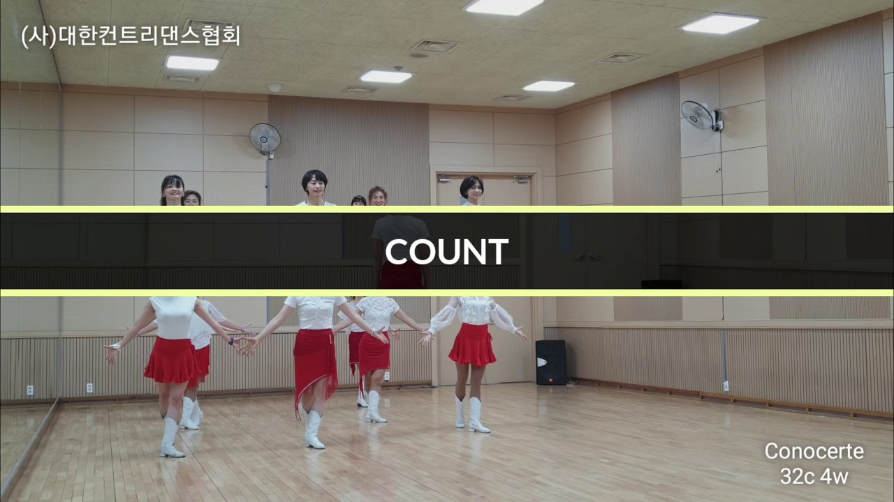 Conocerte Line Dance (Dance & Count) - YouTube