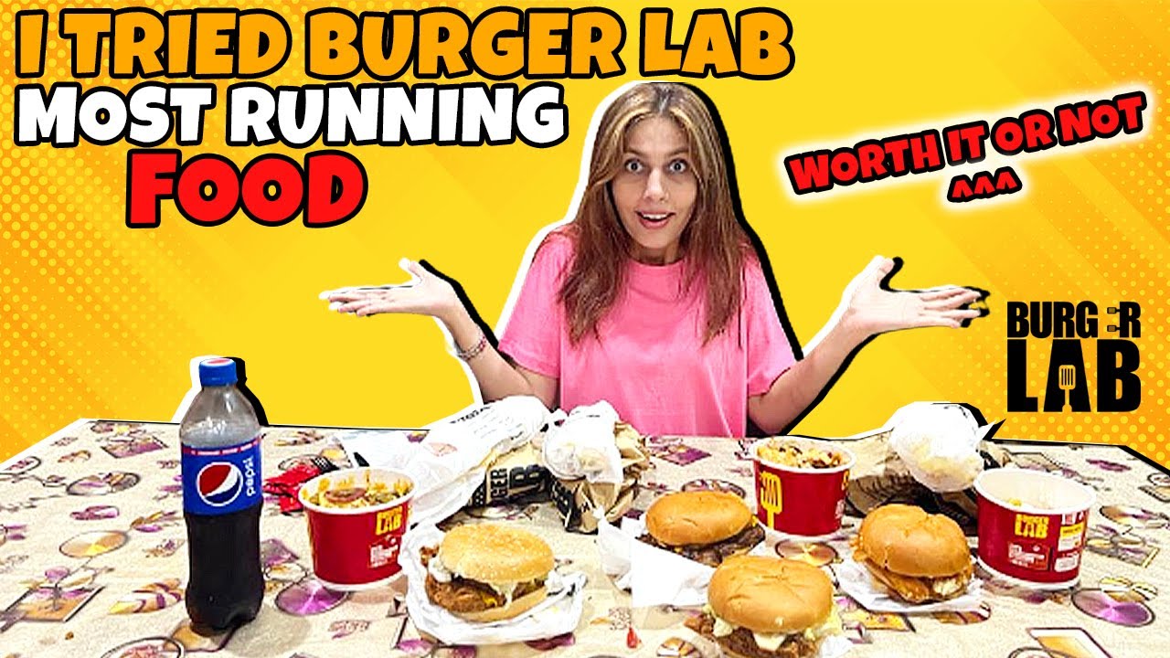 I Tried Burger Lab Most Running Food 😮 Honest Review - YouTube