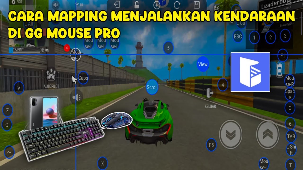 TUTORIAL MAPPING KENDARAAN DI GG MOUSE PRO TERBARU 2025 - YouTube
