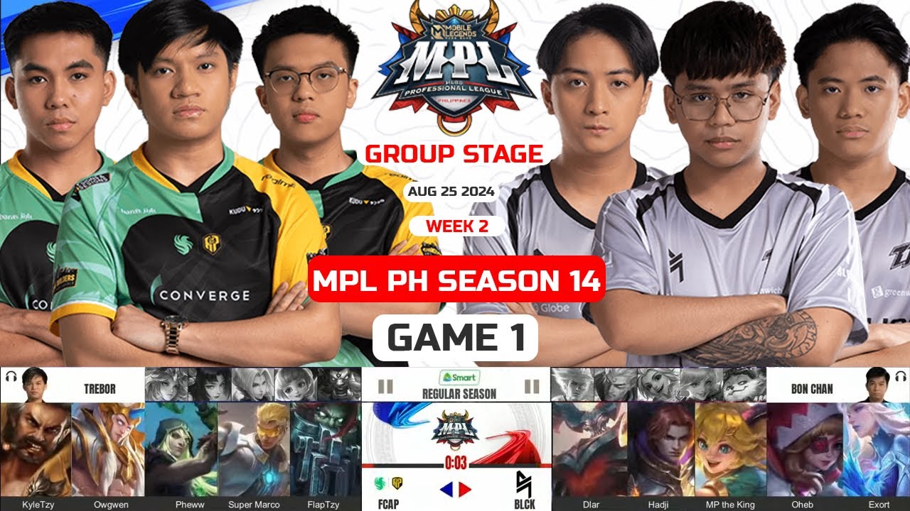 GAME1: Black List International Vs Falcon AP.Bren - MPL PH S14 I MOBILE ...
