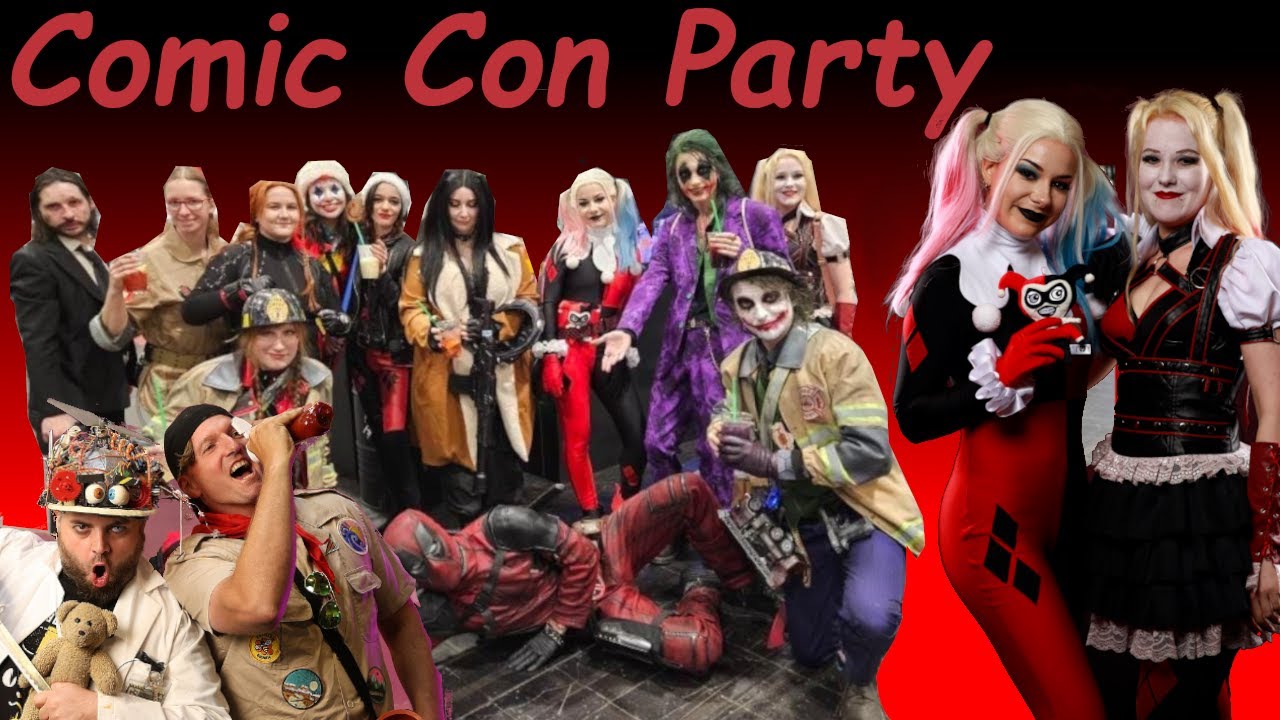 comic con dortmund 2023 Cosplayer Party auf der German Film Comic Con ...