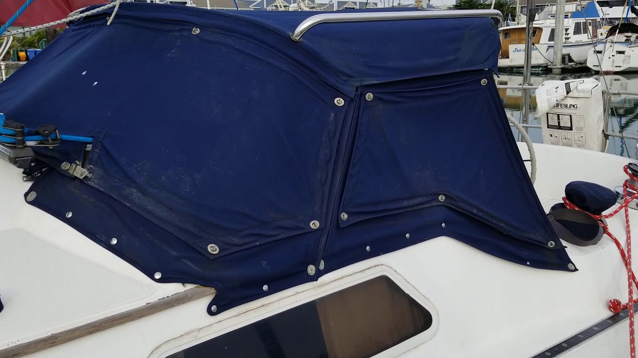 Islander 36 Boat Tour Pt. 1: Overview - YouTube