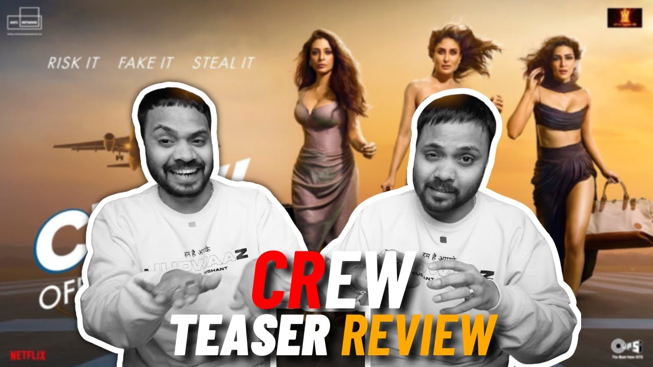 Crew Teaser | Tabu | Kareena Kapoor Khan | Kriti Sanon | Diljit Dosanjh ...