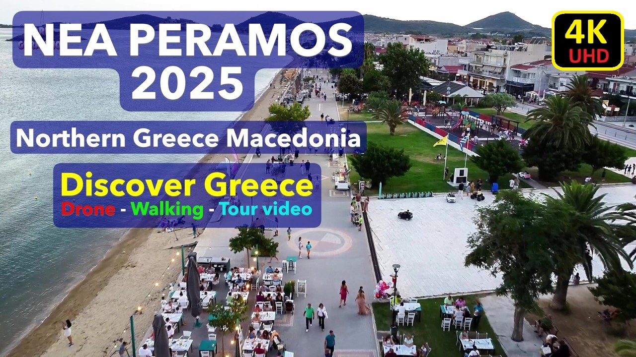 Discover Greece | Nea Peramos Summer 2025 - YouTube