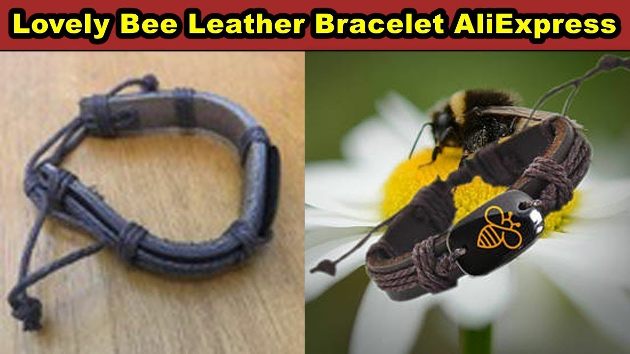 2017 New Arrival Lovely Bee Leather Bracelet AliExpress Hot Selling ...