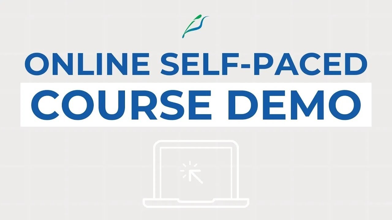 Online Self Paced Course Demo Video - YouTube