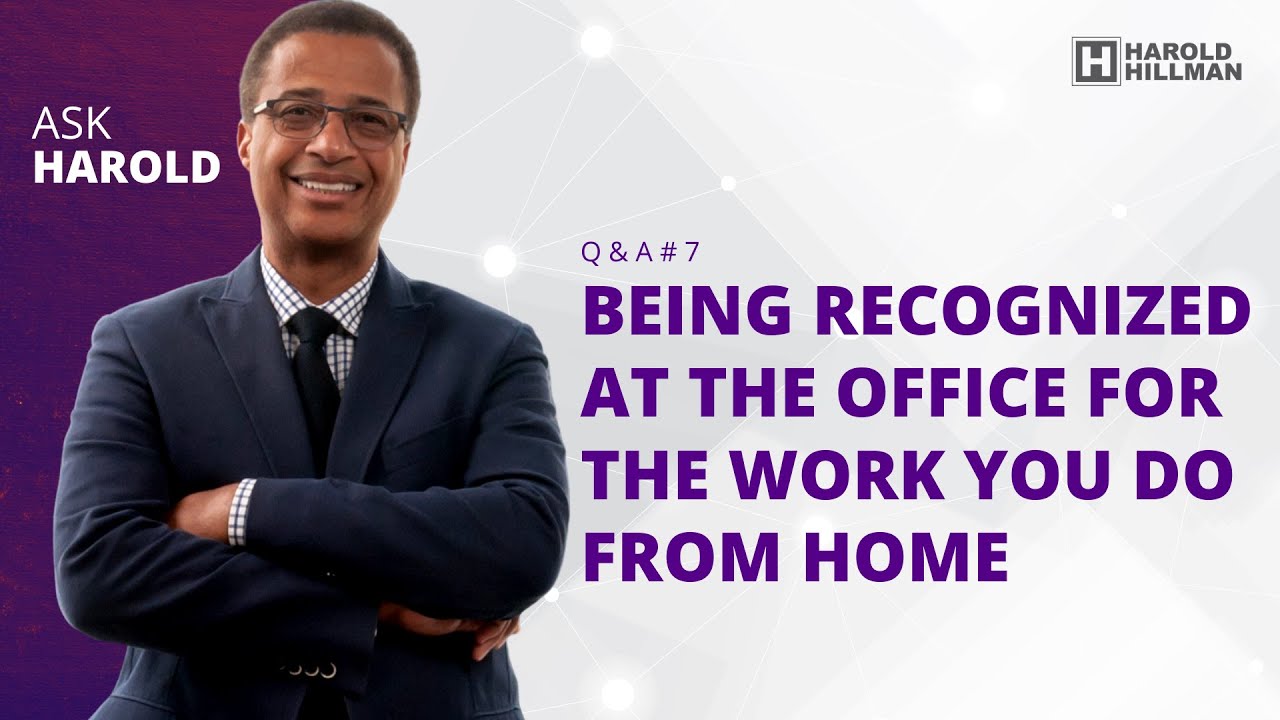 How to Get Recognized at the Office for the Work You Do at Home - Ask ...