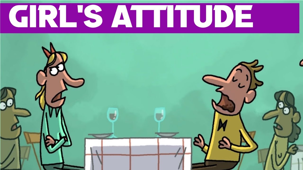 Girl's Attitude | Funny Cartoon Memes | BY Unique Memes | Cartoon memes ...