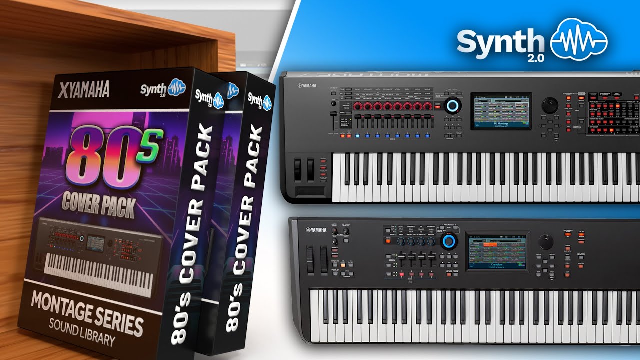 80s COVER PACK SOUND BANK | YAMAHA MONTAGE M MODX PLUS | LIBRARY - YouTube