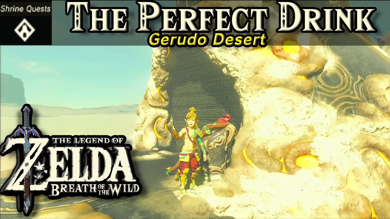The Perfect Drink Shrine Quest Misae Suma Shrine | The Legend of Zelda ...