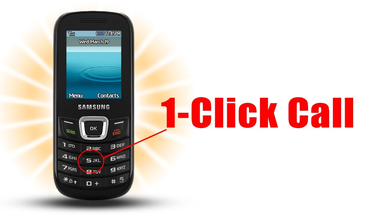 One Click call / Speed Dial - YouTube