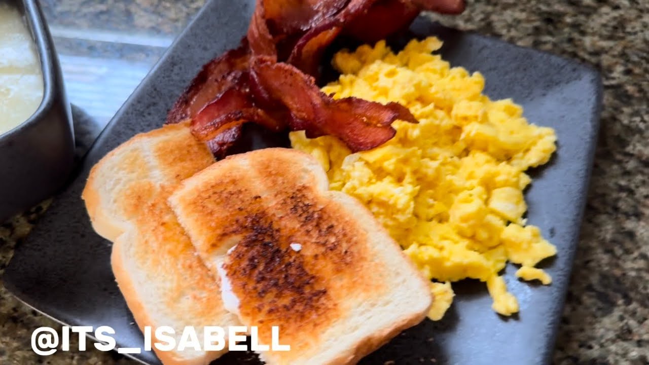 How I cook breakfast 💕 - YouTube