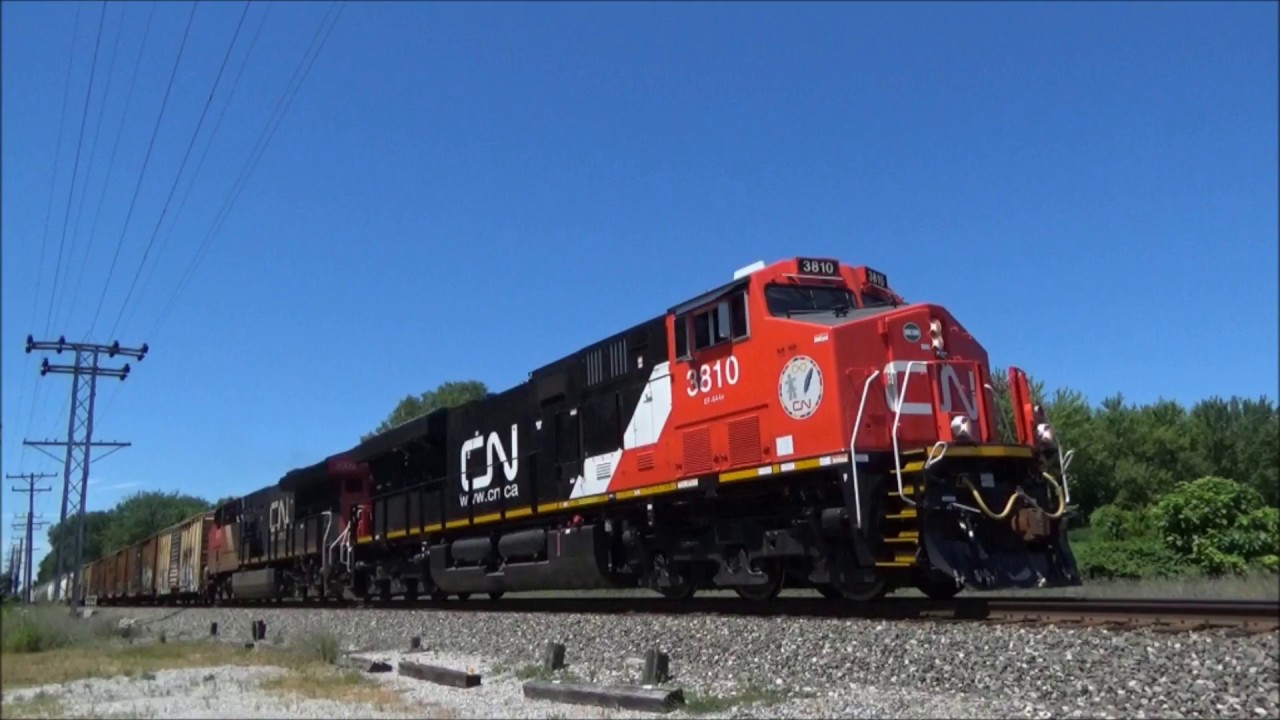 NEW CN Tier 4 Credit Unit Sticker Emblem #3810 & CN ET44AC #3009 - NS ...