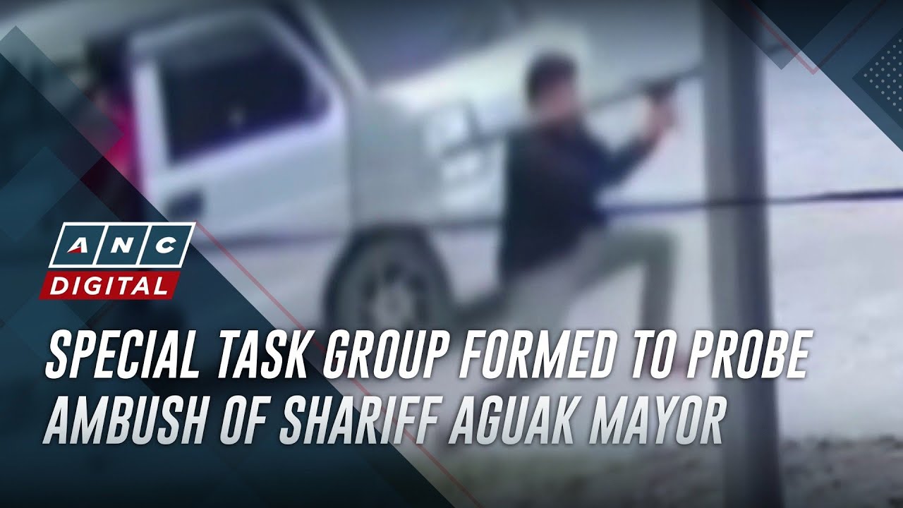 Special task group formed to probe ambush of Shariff Aguak mayor - YouTube