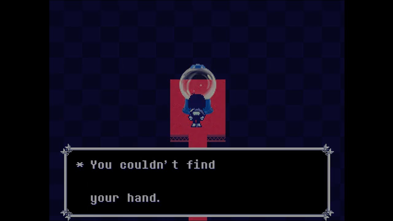 DELTARUNE Ball Machine secret password - YouTube