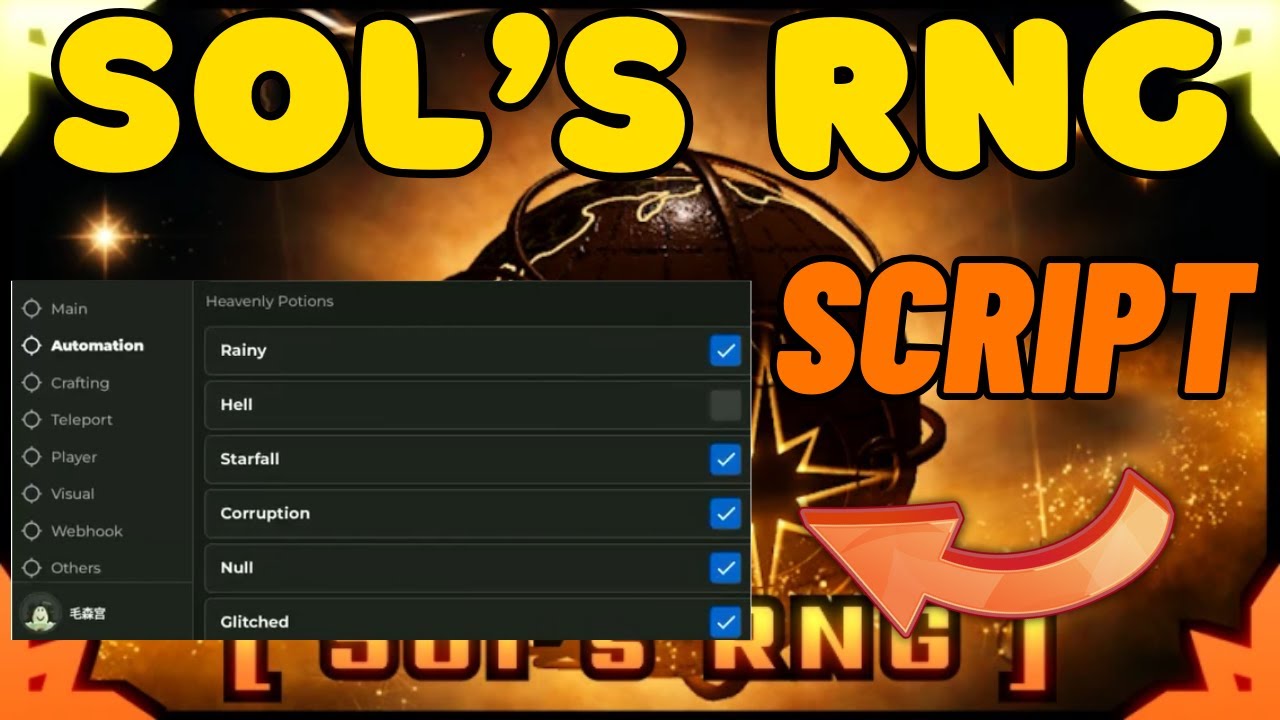 [🎲 UNBELIEVABLE] Sol’s RNG Scripts | INSTANT WINS 🏆💥 MAX LUCK BOOST! 🍀⚡ ...