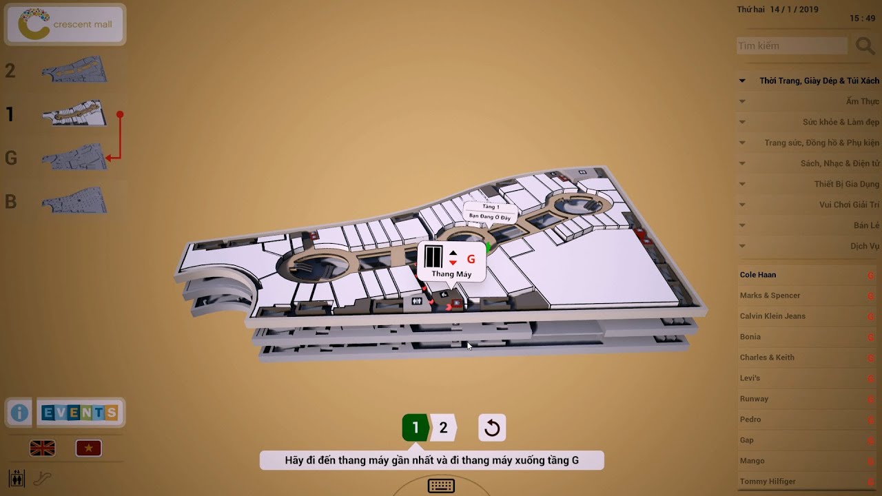 3D Wayfinding System - Cre4rt - YouTube