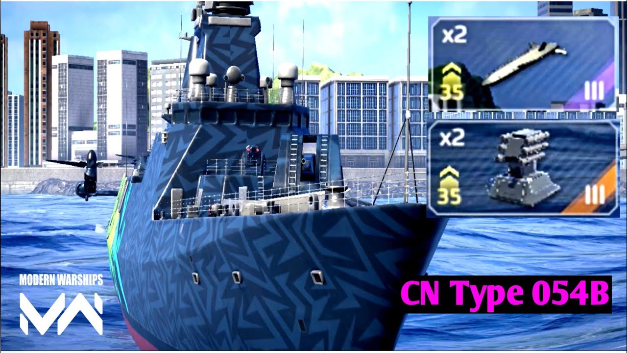 CN Type 054B - Best Frigate Ship By 680 Artcoins Modern Warship - YouTube