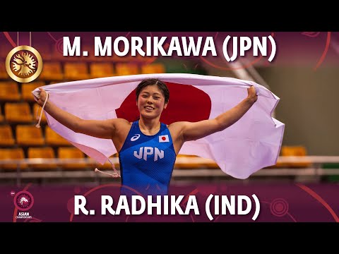 Miwa Morikawa (JPN) vs Radhika Radhika (IND) - Round 2 // Asian Championships 2022