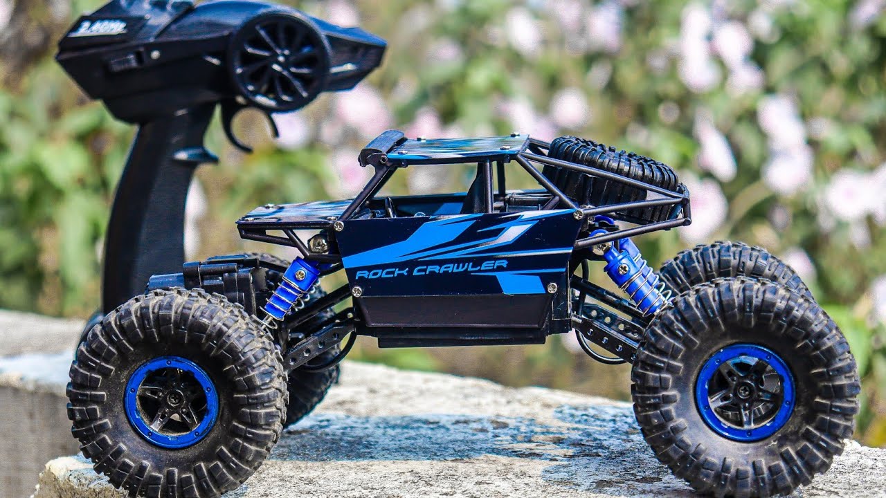 Monster Truck Remote Control RC Toy Car For Kids | Unboxing & Review ...