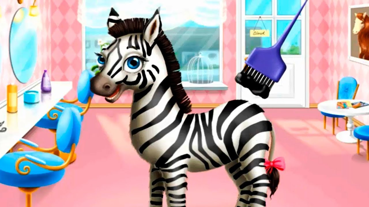 Animal Hair Salon Makeover Dress Up 2 - YouTube