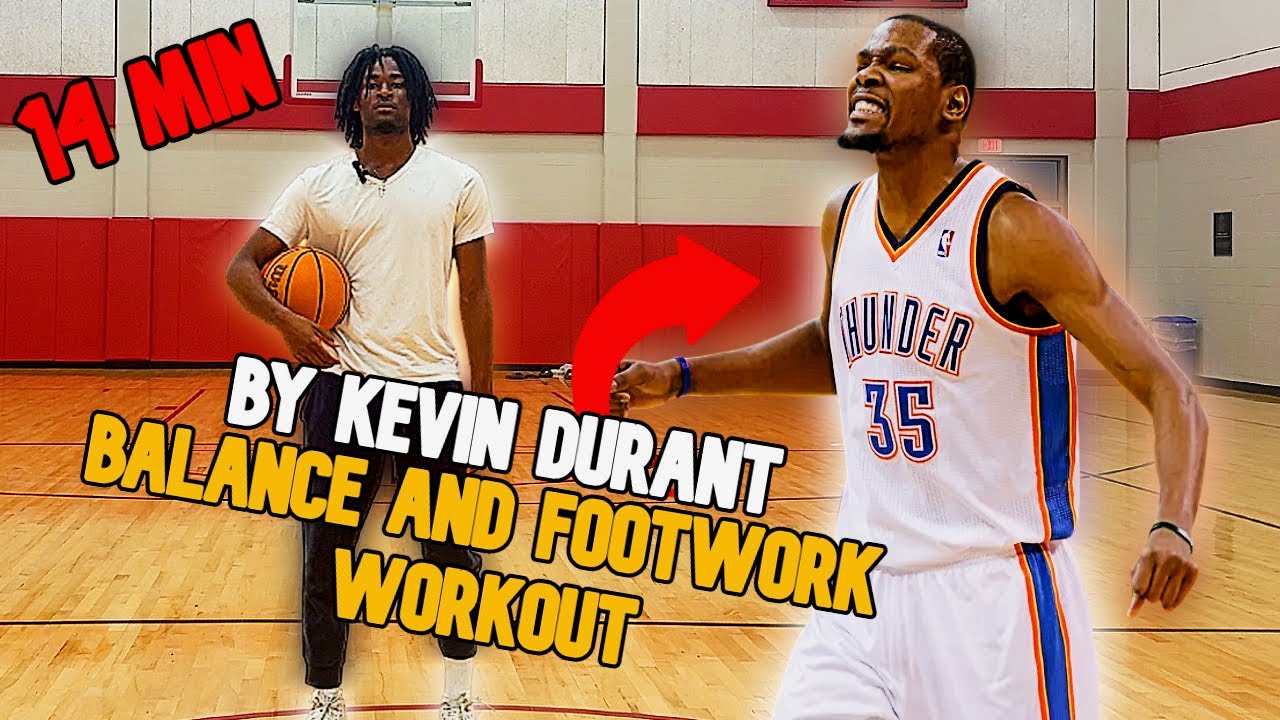 College Hooper | Kevin Durant Balance and Footwork Workout (PRO WORK ...