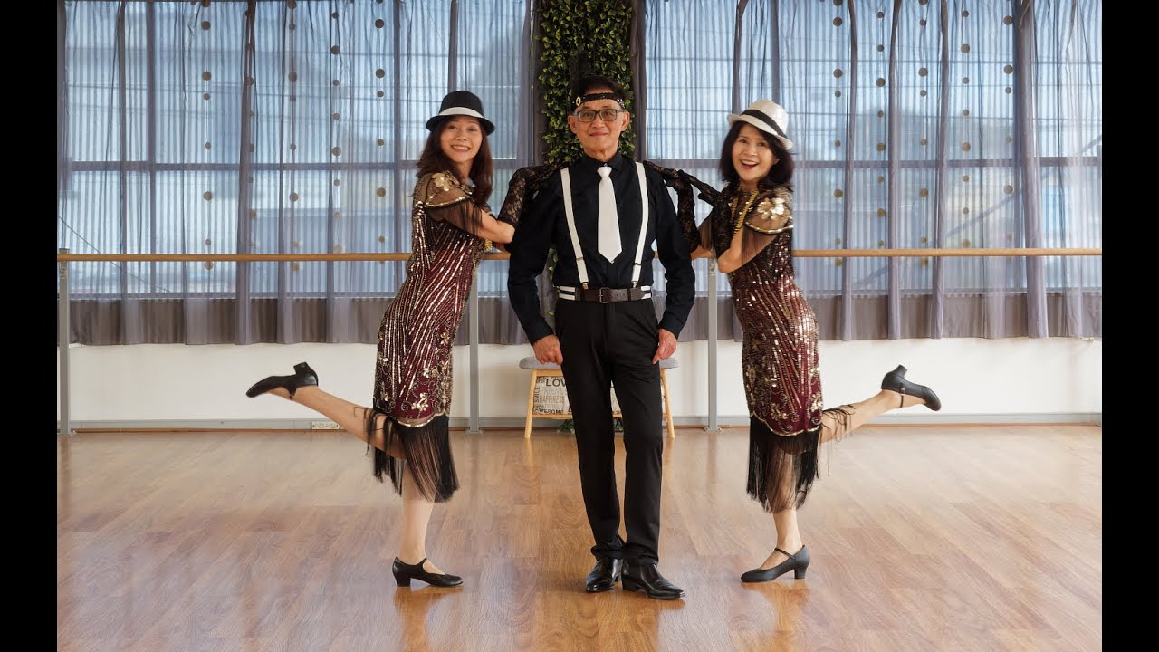 Ritzy Glitzy line dance -- DEMO - YouTube