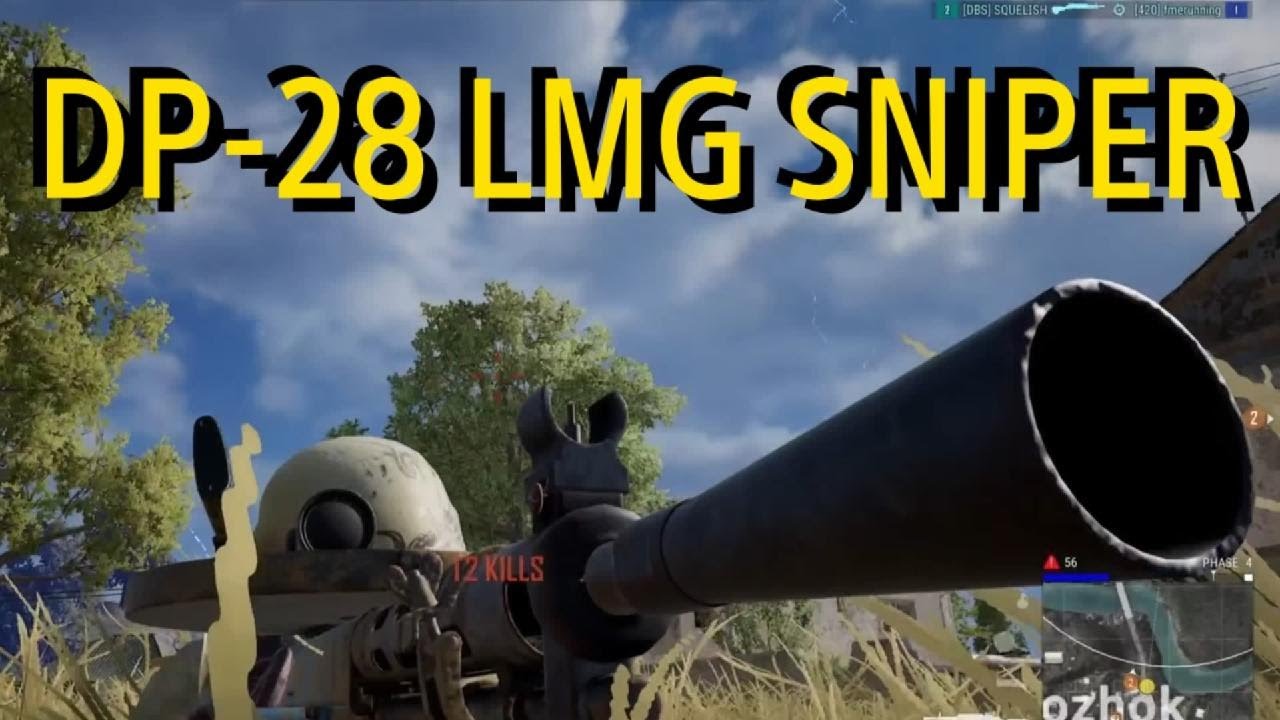 PUBG Long Range Lmg 6x Scope Confounds The Enemy | DUOS WWCD - YouTube