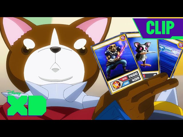 YU-GI-OH! GO RUSH!! | Doggy Duel | @disneyxd - Videos For Kids