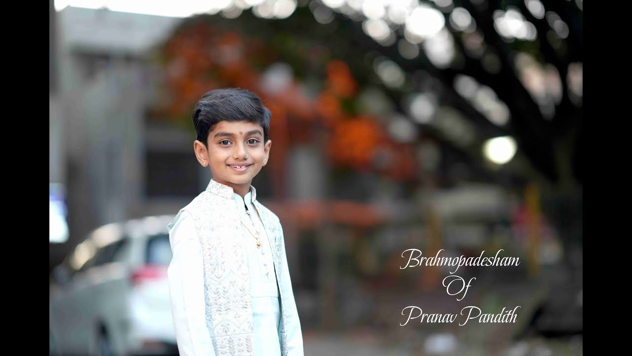 Brahmopadesham | Pranav Pandith | Cinematic Highlights | - YouTube