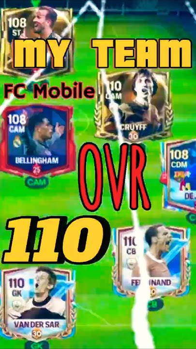 From 109 to 110 OVR! My Squad Upgrade in FC Mobile! 🔥 #fcmobile #fifamobile #mobilegaming - YouTube