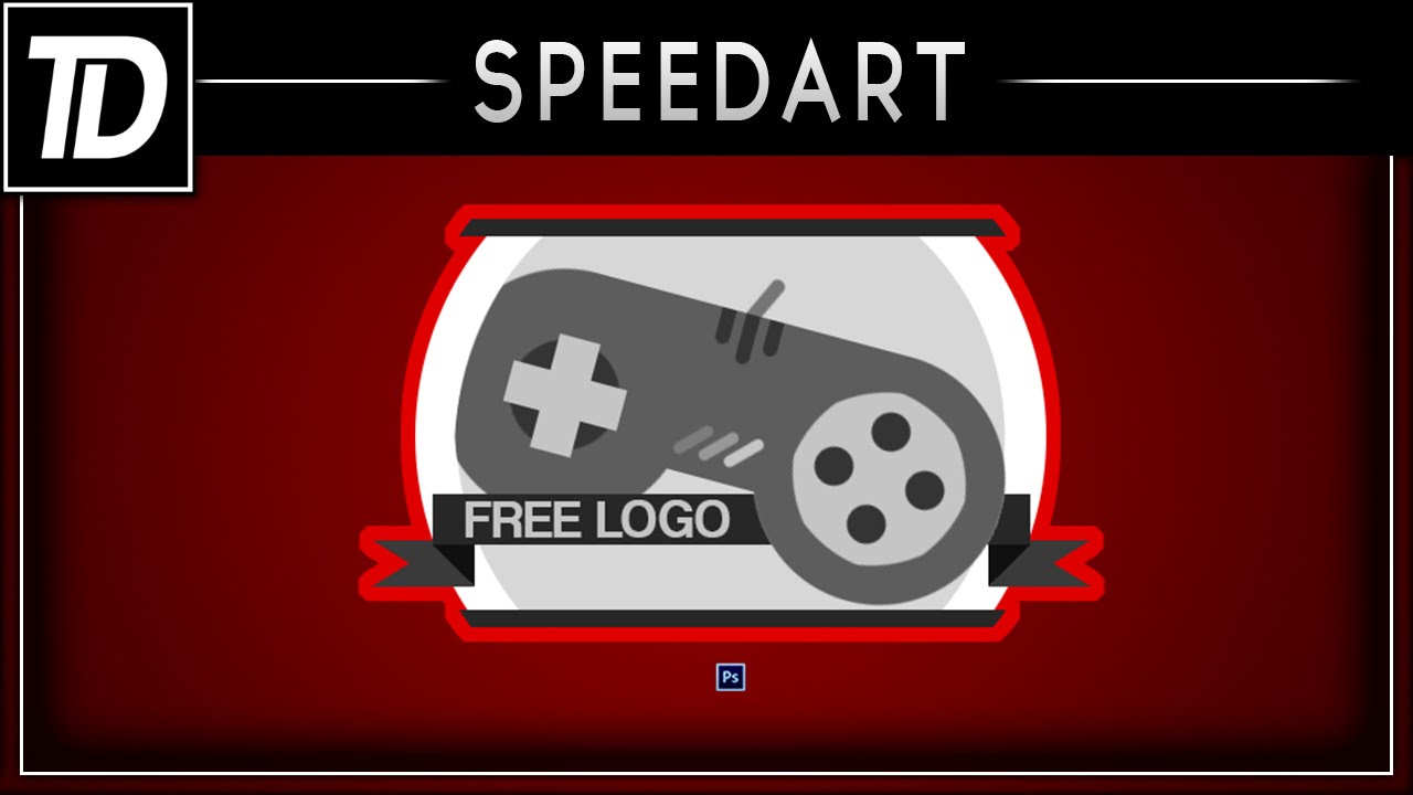 Gaming Logo | Photoshop Speed Art - YouTube