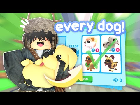 I Got EVERY Dog in Adopt Me..