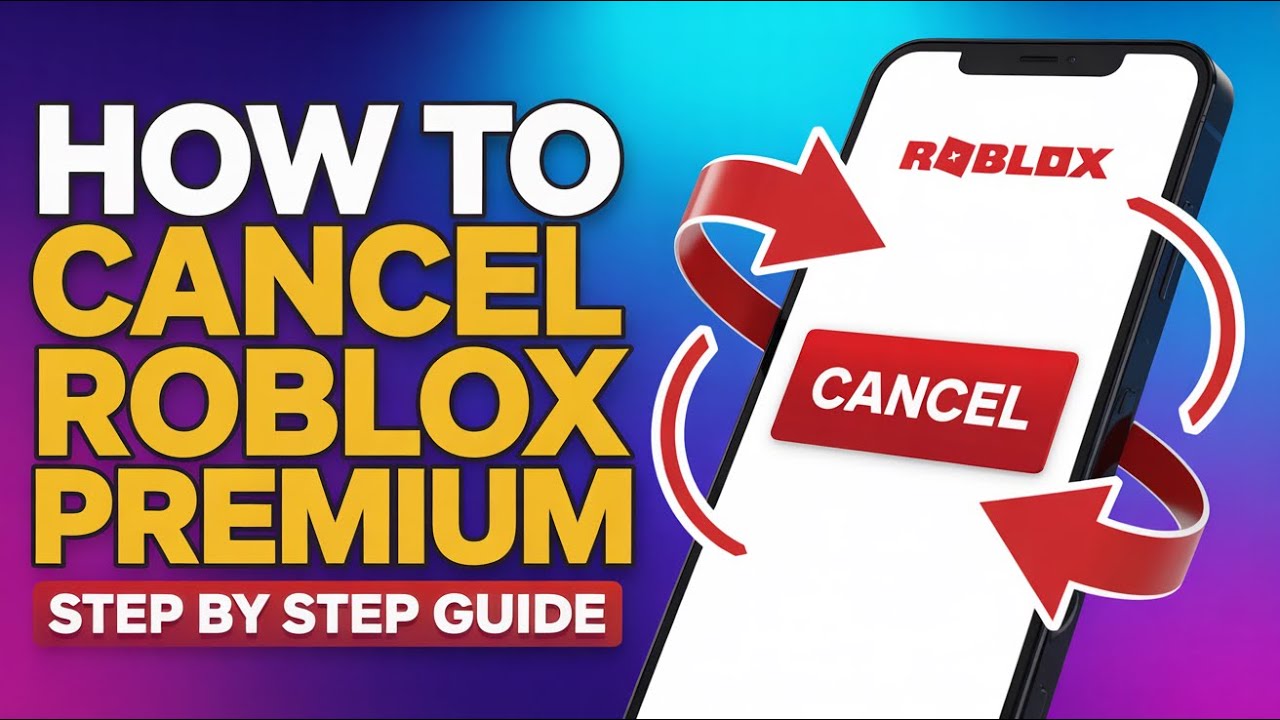 How to Cancel My Roblox Premium Subscription ? - Step by Step - YouTube