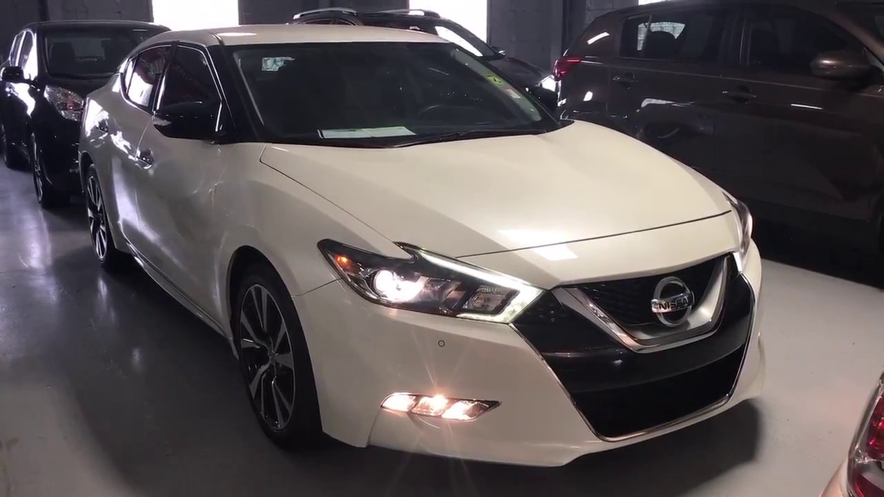 2016 Nissan Maxima SV start up and walk around - YouTube