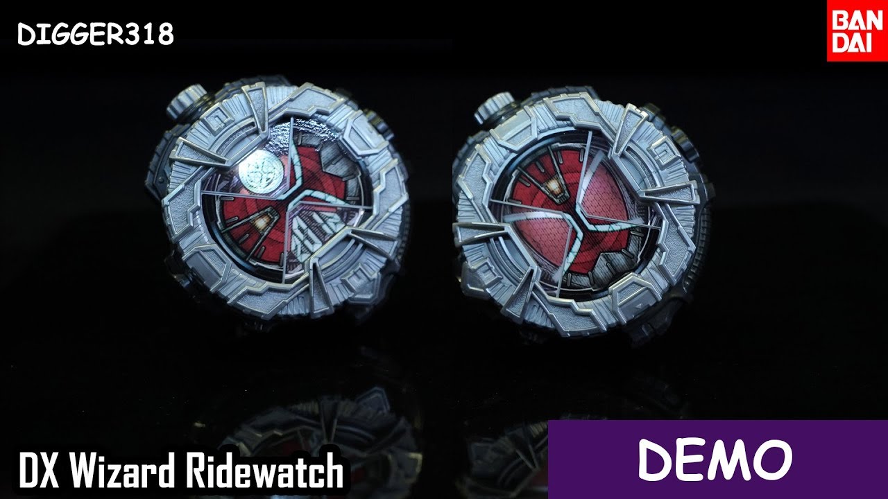Kamen Rider Zi O DX Wizard Ridewatch Toy Review 4K - YouTube