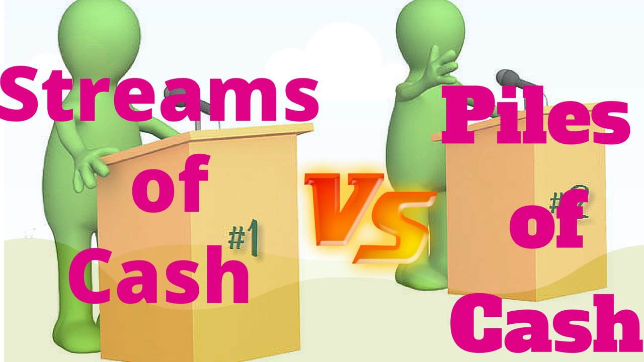 How To Compare Streams of Cash vs. Piles of Cash - YouTube