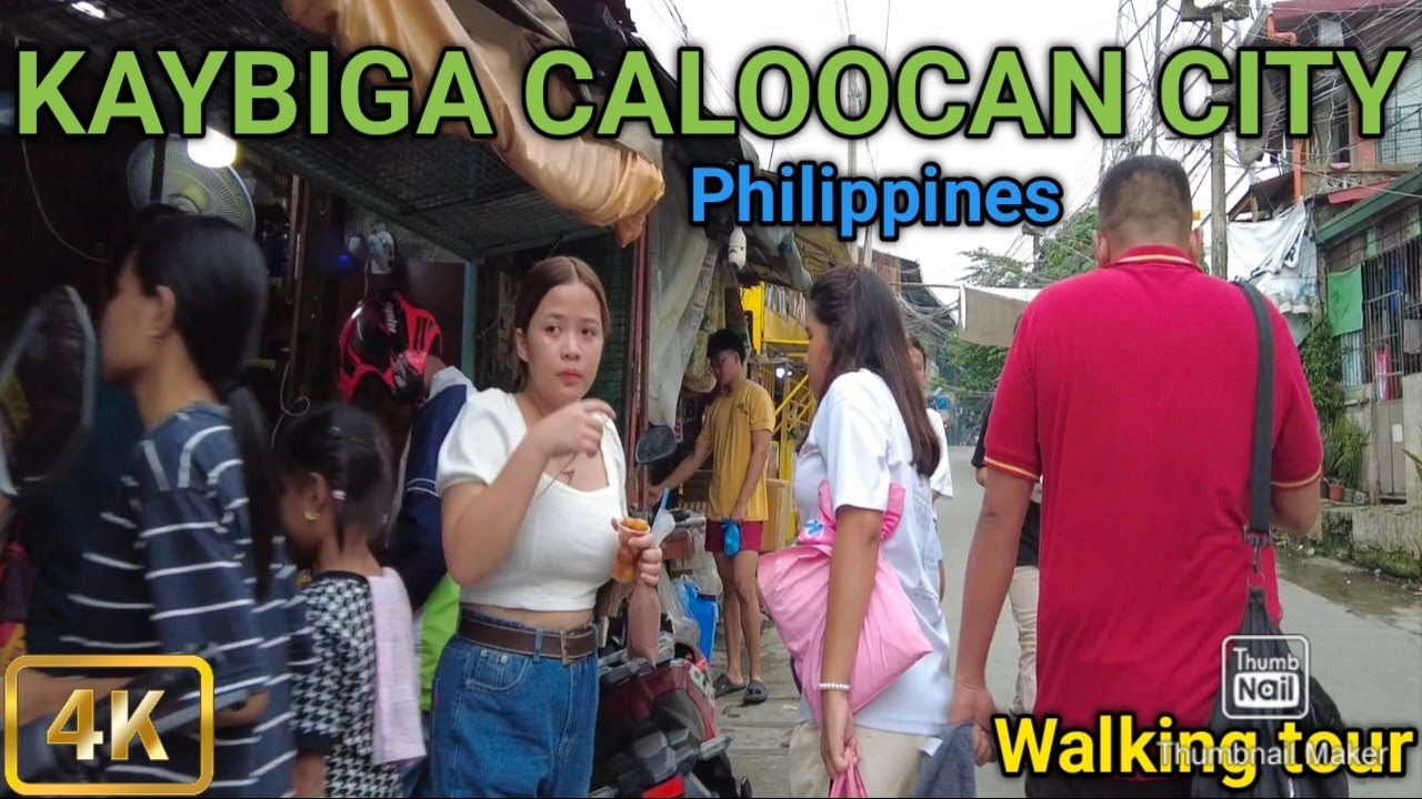 Afternoon Scene in Caloocan|Walking Around Brgy 166 Kaybiga Caloocan Philippines[4K] - YouTube